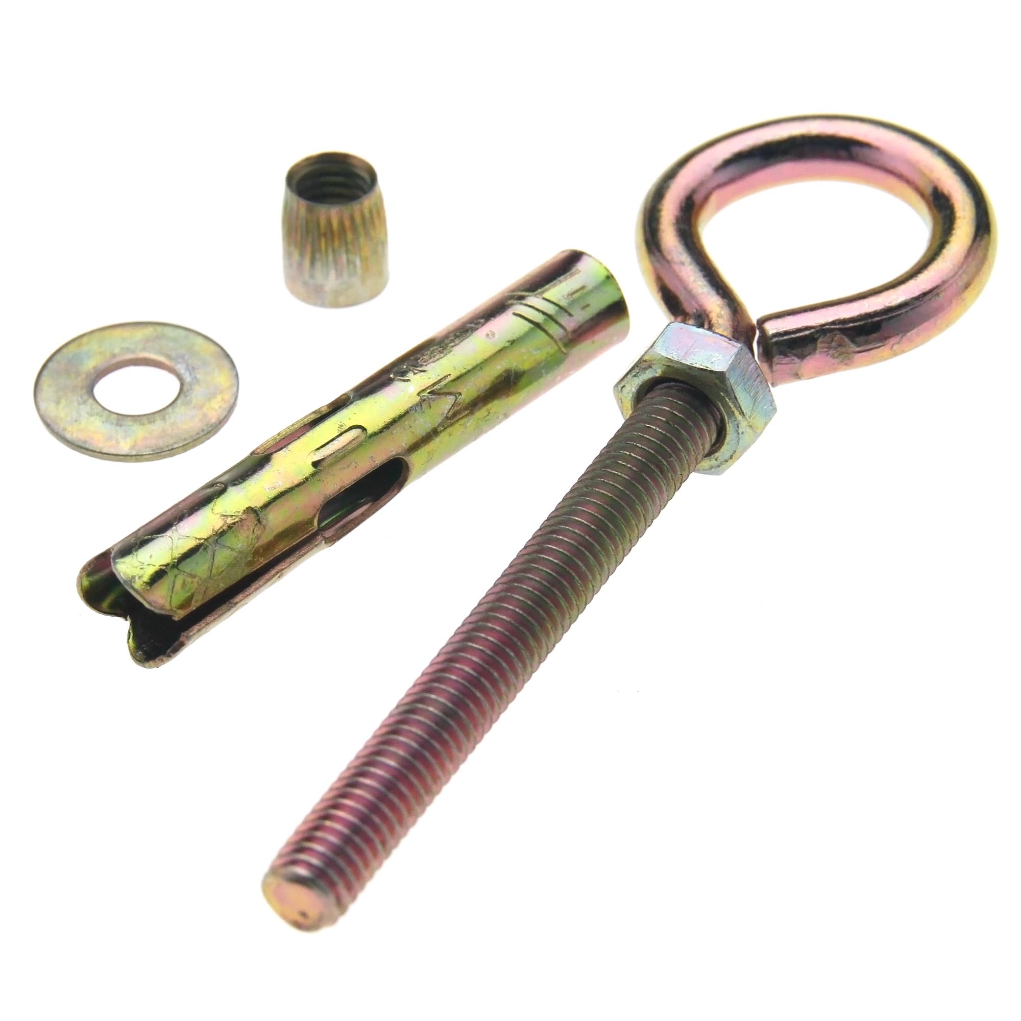 NEW 5X M6 EYE BOLTS SHIELD ANCHOR EXPANDING RAWL TYPE EBay new-5x-m6-eye-bolts-shield-anchor-expanding-rawl-type-ebay