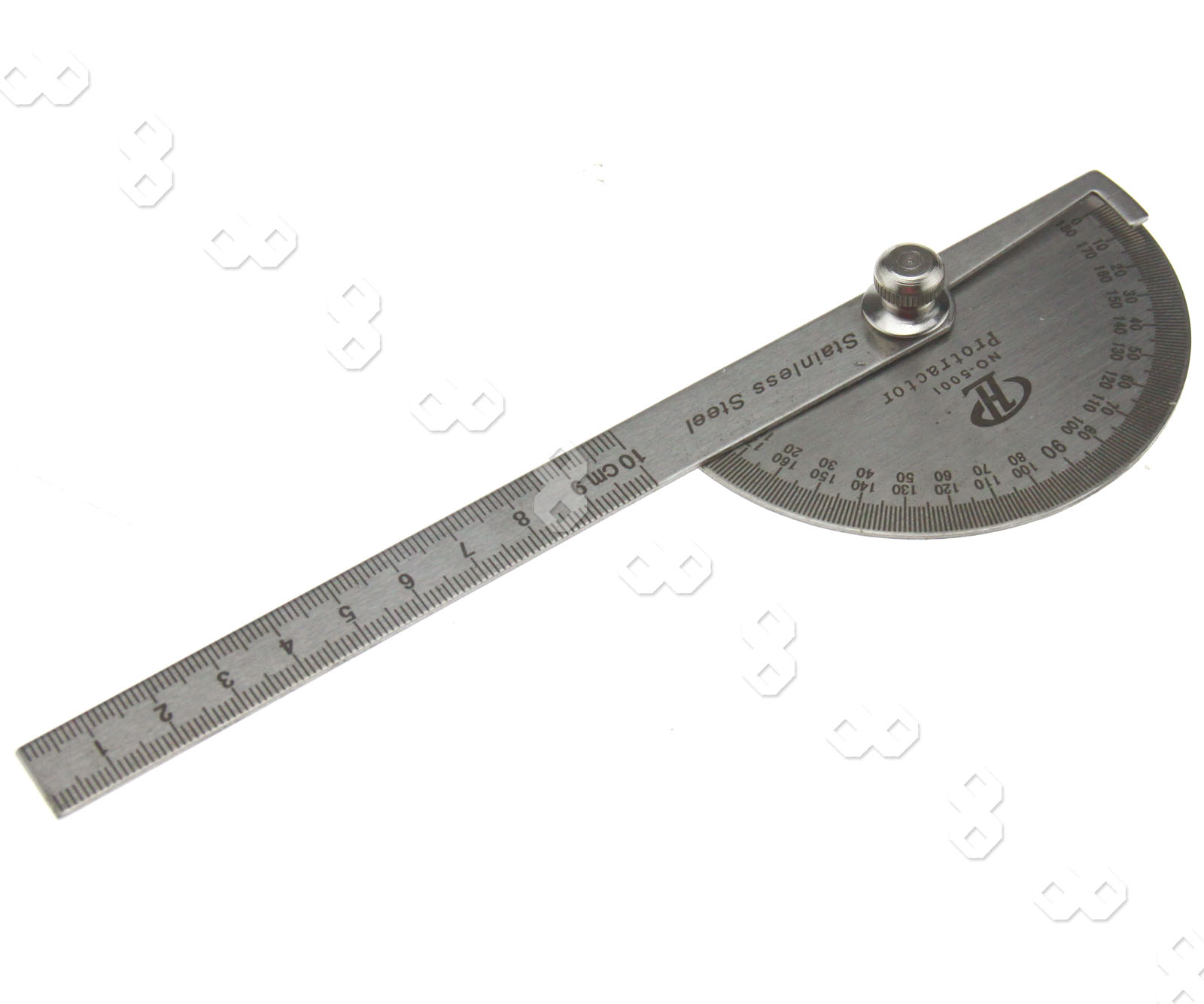 Angle Ruler 180° Protractor Round Angle Finder Craftsman Ruler ...