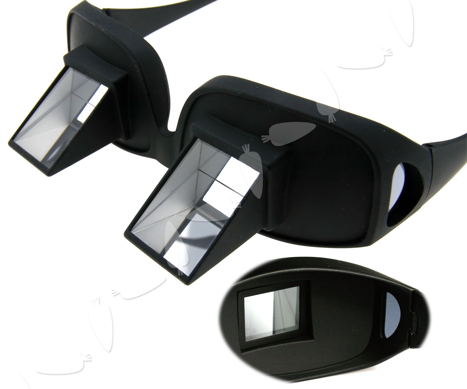 Horizontal Periscope Prism Angled Lazy Glasses For Reading Watching Us