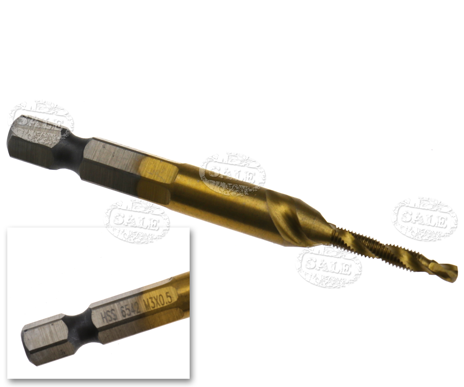 M3 M10 Hss Drill Bits Countersink Deburr Set Metric Combination Drill