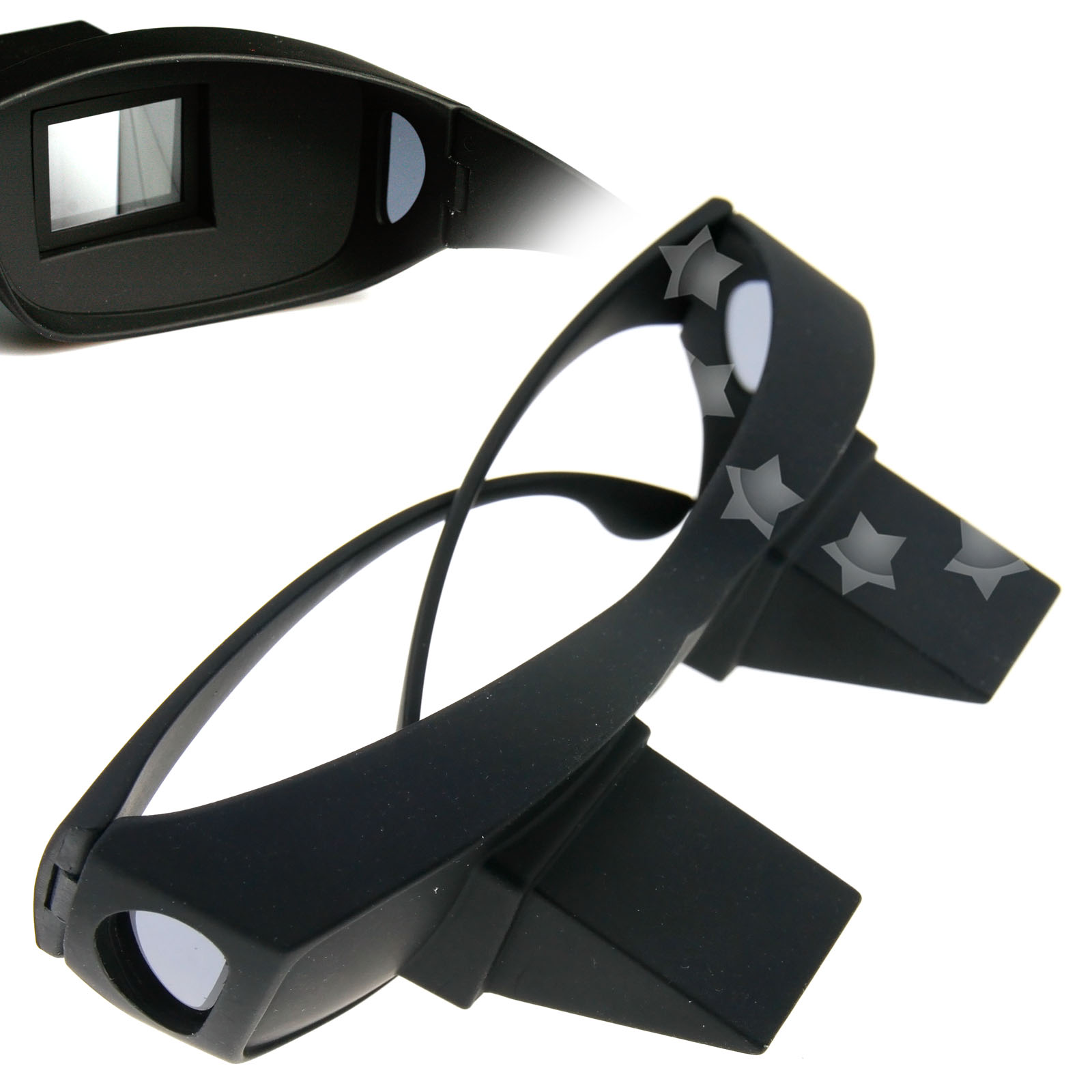 Pro Horizontal Prism Periscope Angled Lazy Glasses Lie Down Reading