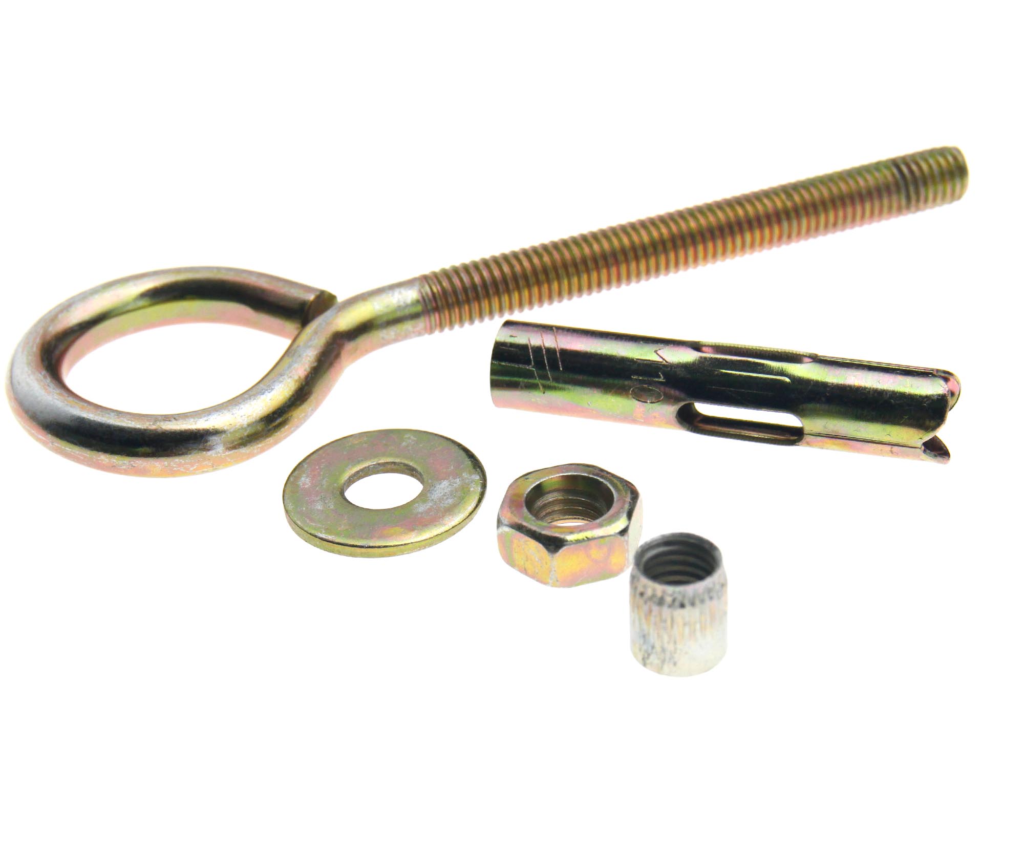 New 5PCS M6 M8 EYE BOLTS SHIELD ANCHOR EXPANDING RAWL TYPE New 5PCS M6 M8 EYE BOLTS SHIELD ANCHOR EXPANDING RAWL TYPE