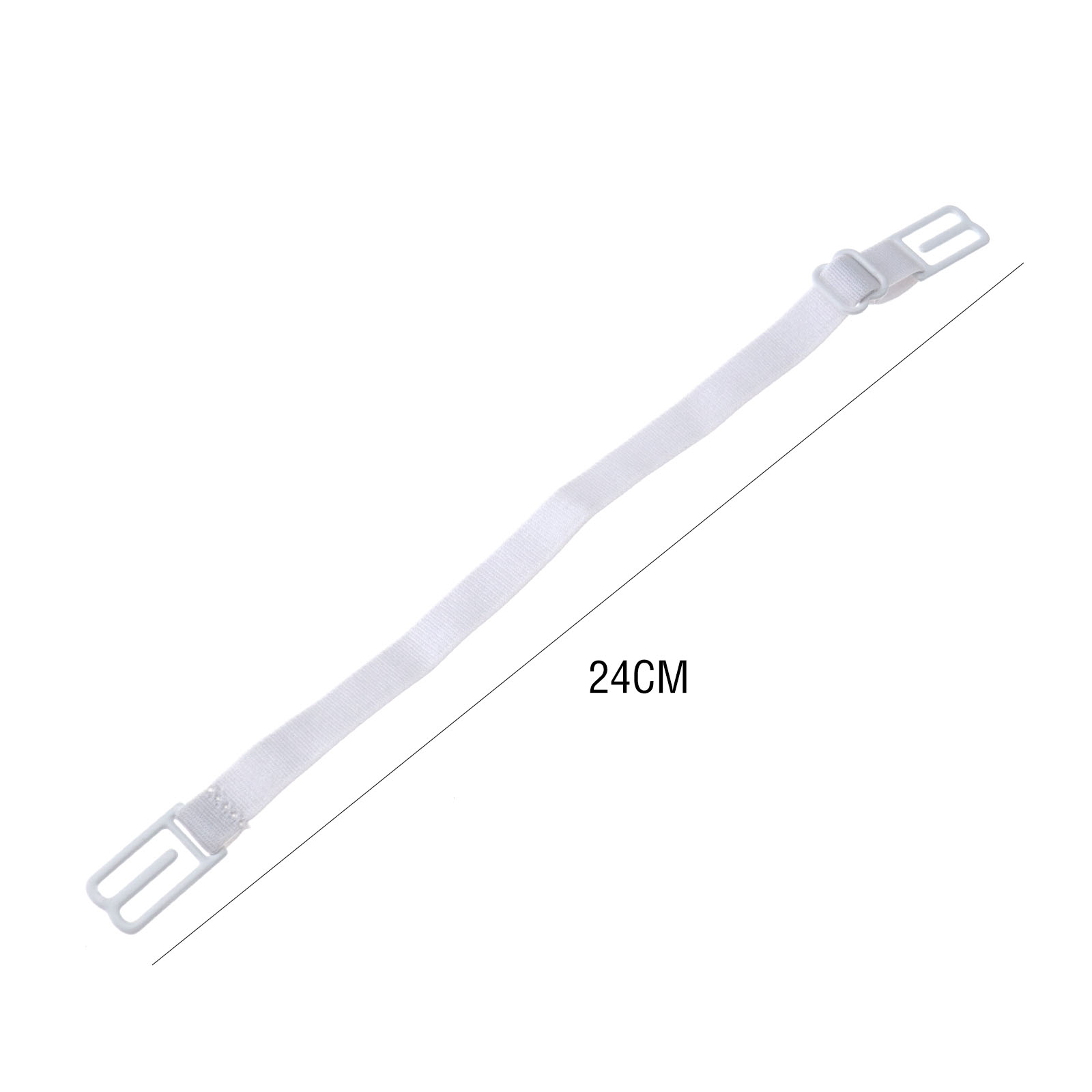 Set of 6 Women Elastic Band Non-slip Adjustable Bra Straps Holder Back ...