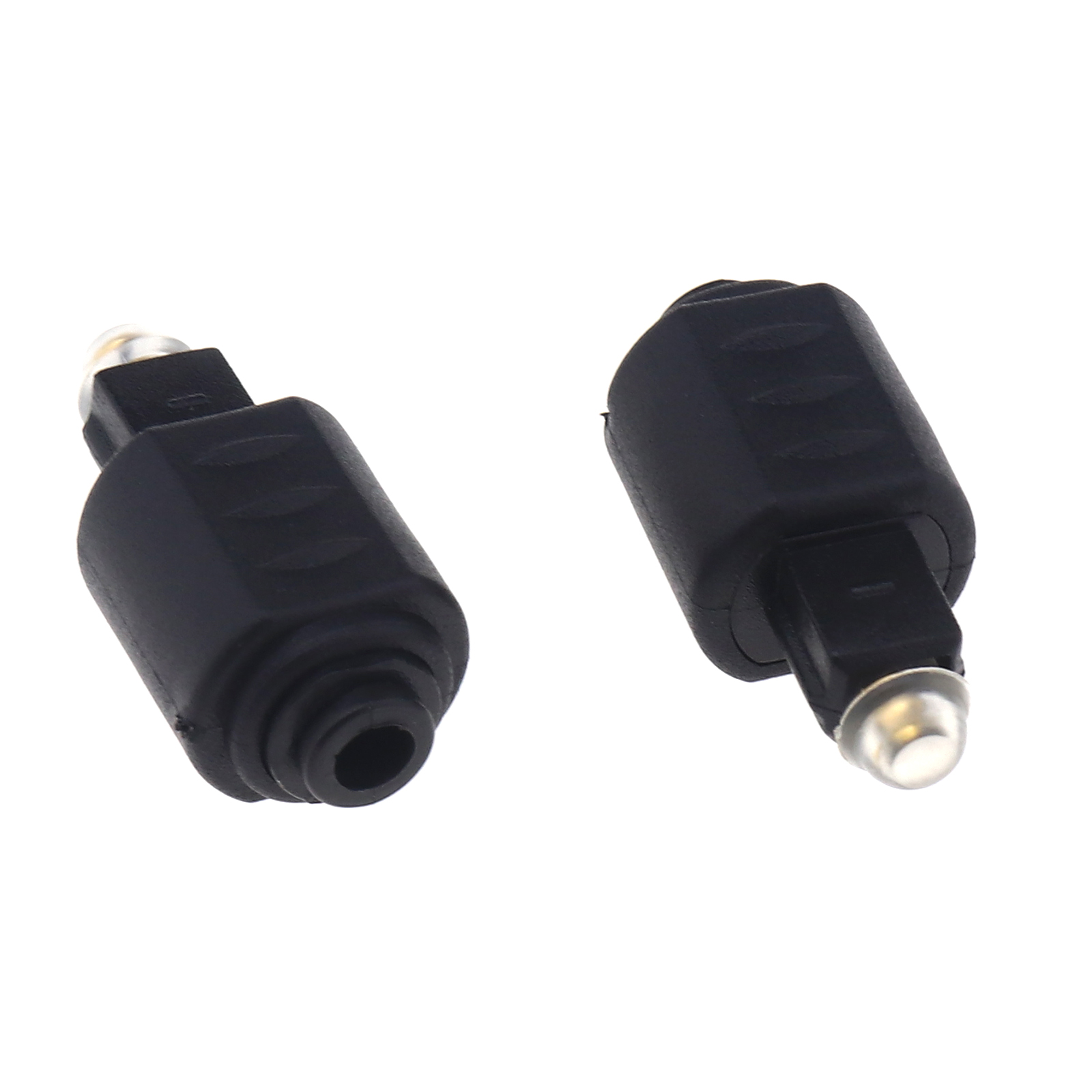 2.7cm Black Optical Audio Adapter 3.5mm Female Jack Plug to Digital ...