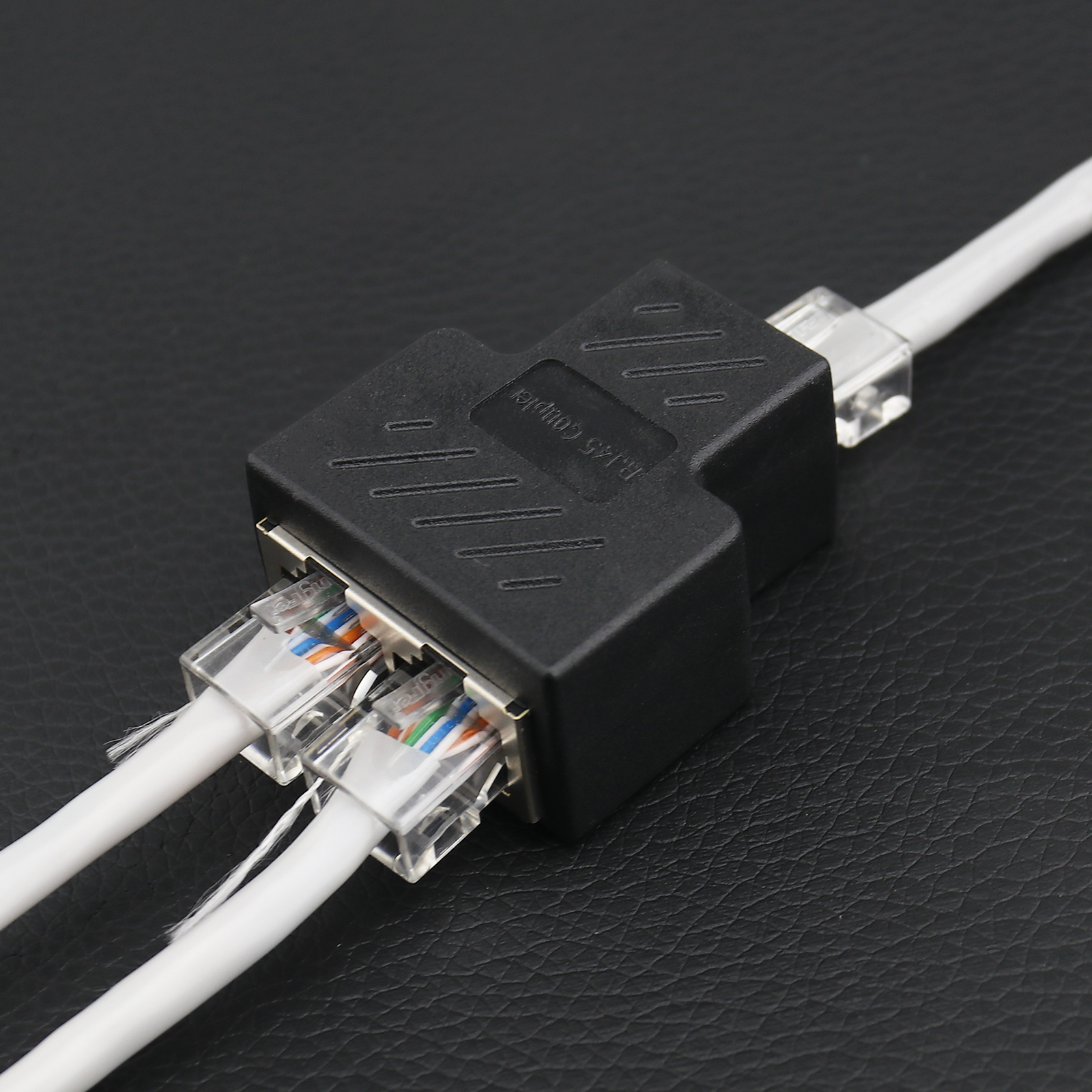 Rj45 Splitter Adapter 1 To 2 Ways Dual Female Port Cat5 6 7 Lan