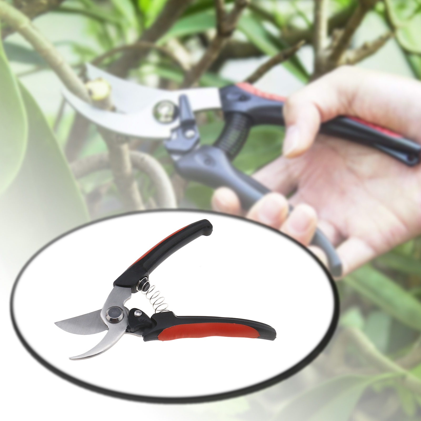 7 180mm Pruning Secateurs Shears Garden Plants Cutter Anvil Pruning Shears Ebay
