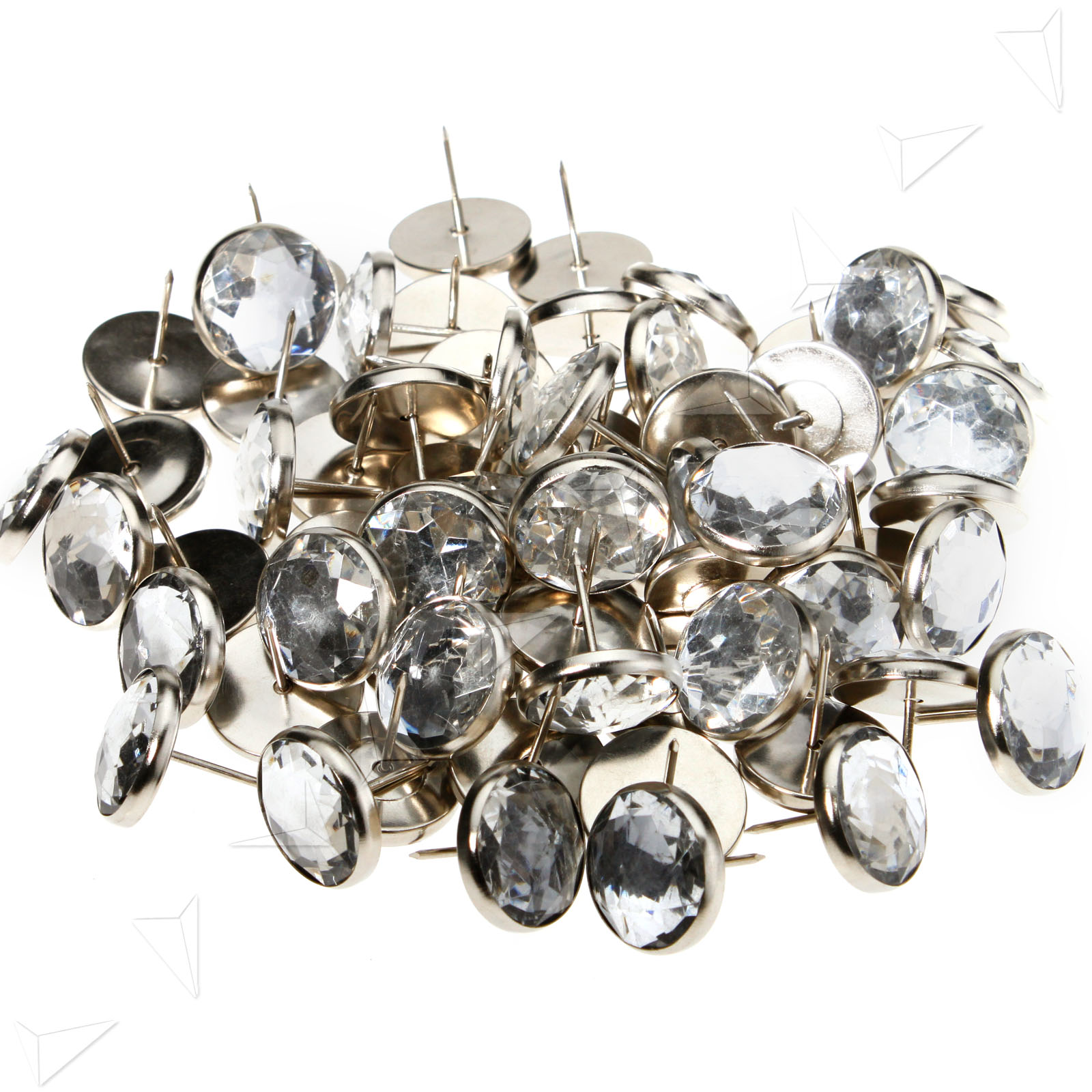 50pcs Acrylic Sofa Nails Decoration Decorative Upholstery Studs / Nails ...