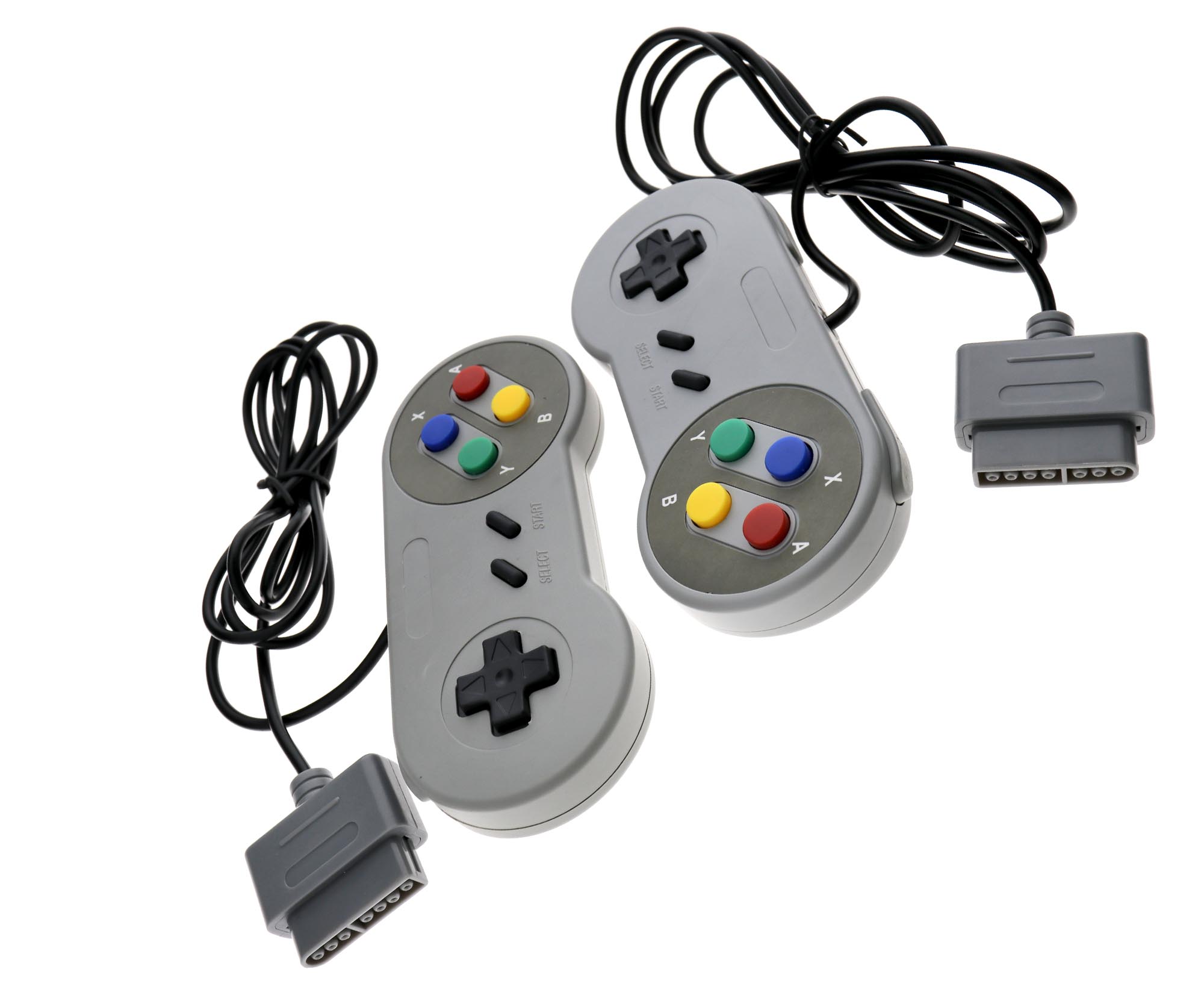 2 x SNES Official Original Controller Pad Gamepad For Super Nintendo ...