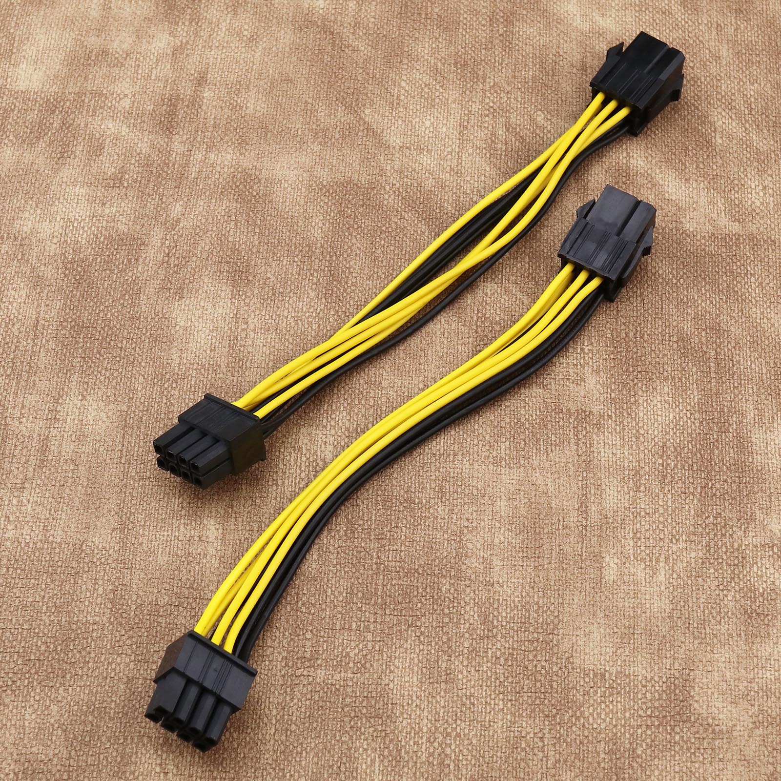 18 CM PCI Express PCIe 6 Pin To 8 Pin Graphics Card Power Adapter Cable