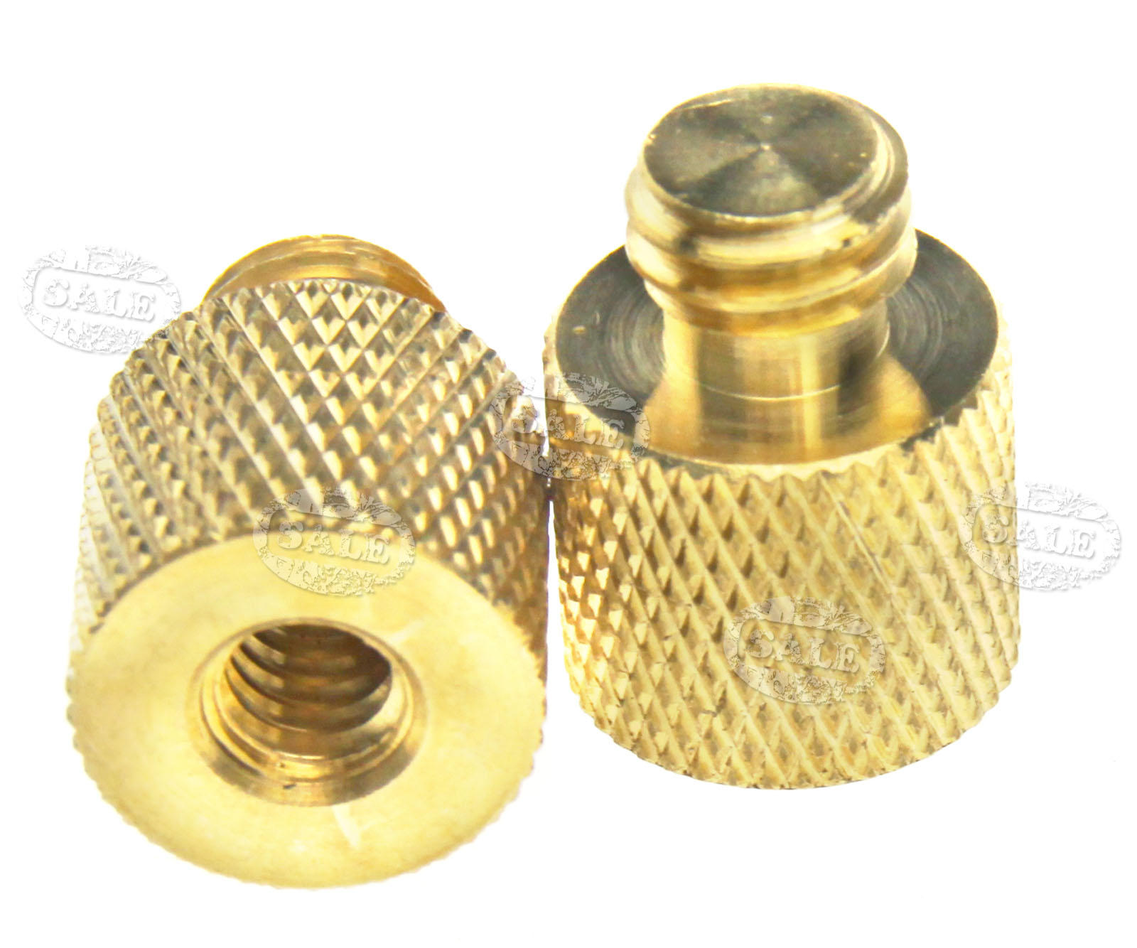 Adattatore metallo vite conversione 3/8 femmina a 1/4 maschio per fotocamera testa treppiede