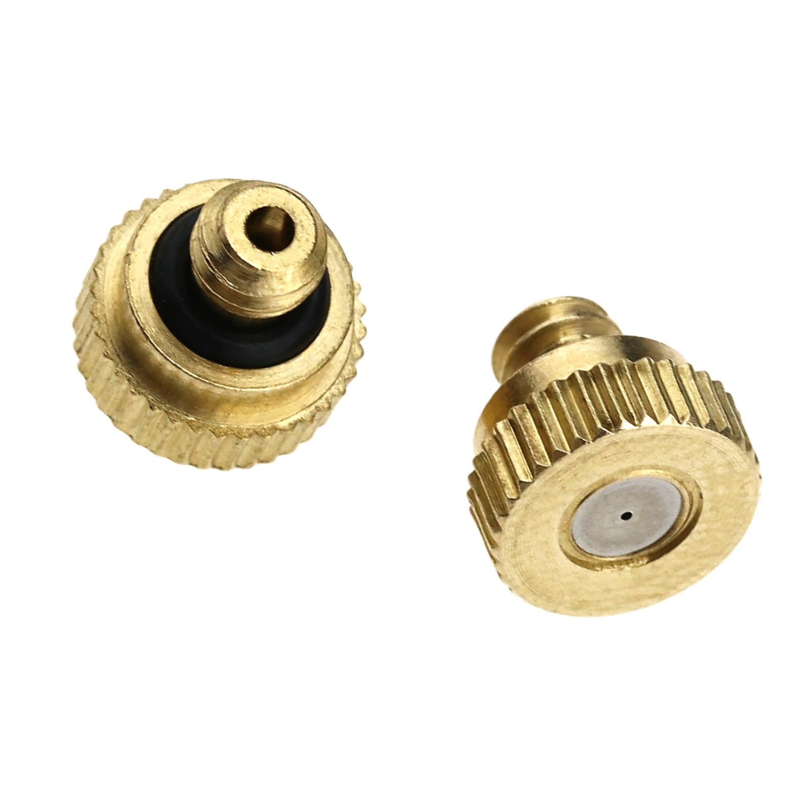 12pcs 1x1cm 0.3mm Inner Thread Low Pressure Atomizing Spray Head Nozzle ...