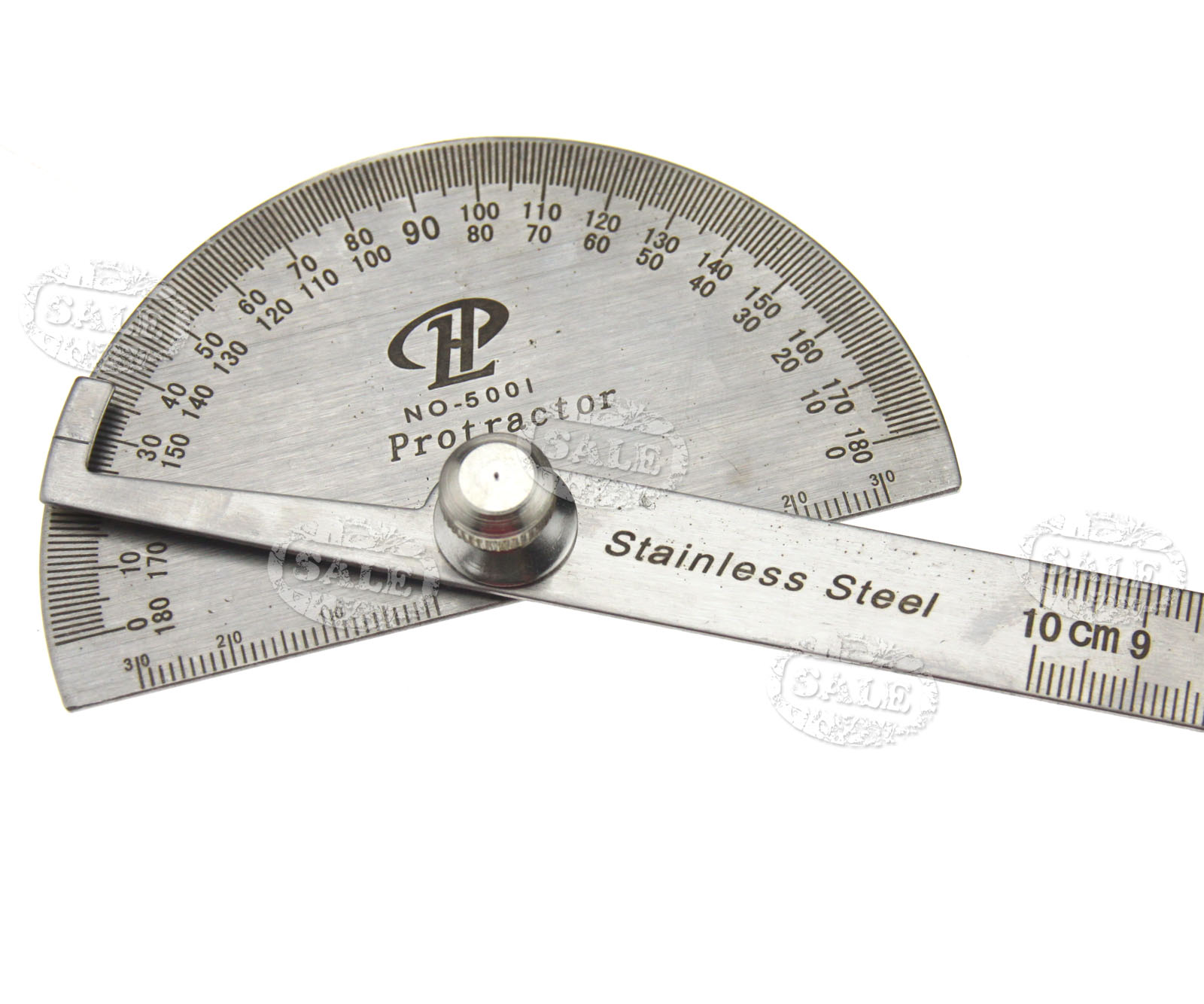 180° Angle Ruler Protractor Round Angle Finder Craftsman Ruler ...