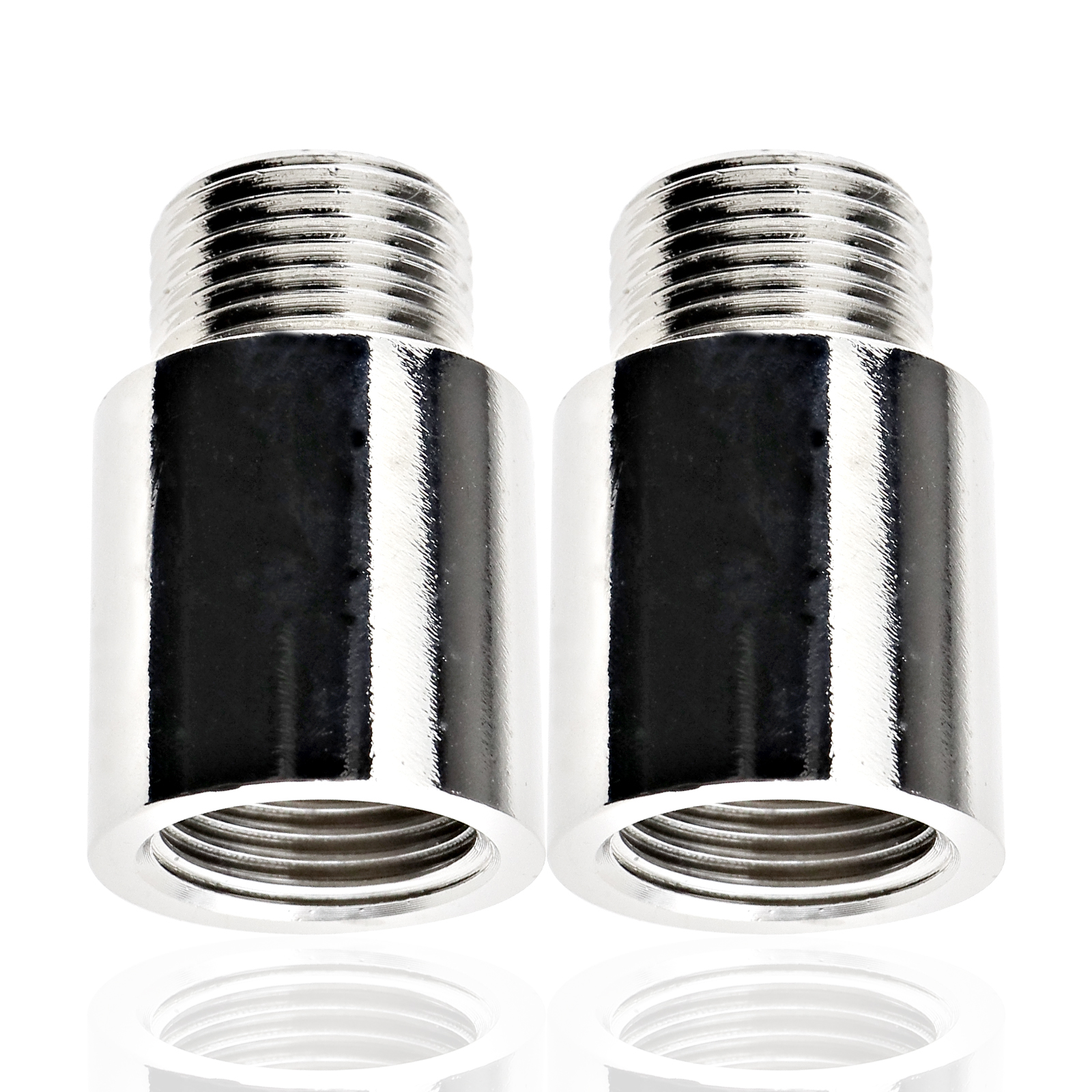 2x O2 OXYGEN SENSOR EXTENDER EXTENSION SPACER M18 x1.5 BUNG HHO ADAPTER ...