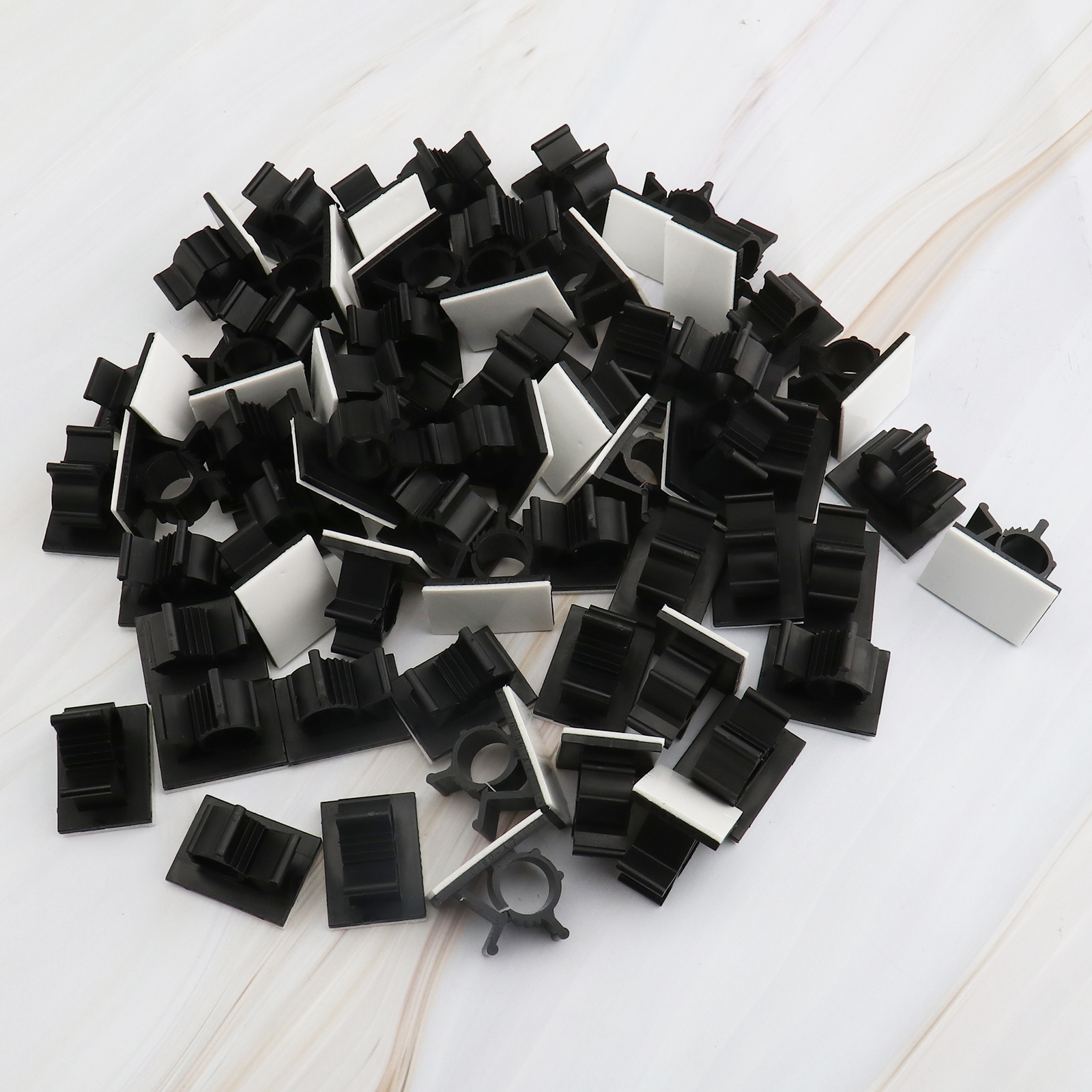 Self Adhesive Backed Nylon Wire Adjustable Cable Management 60pcs Other ...