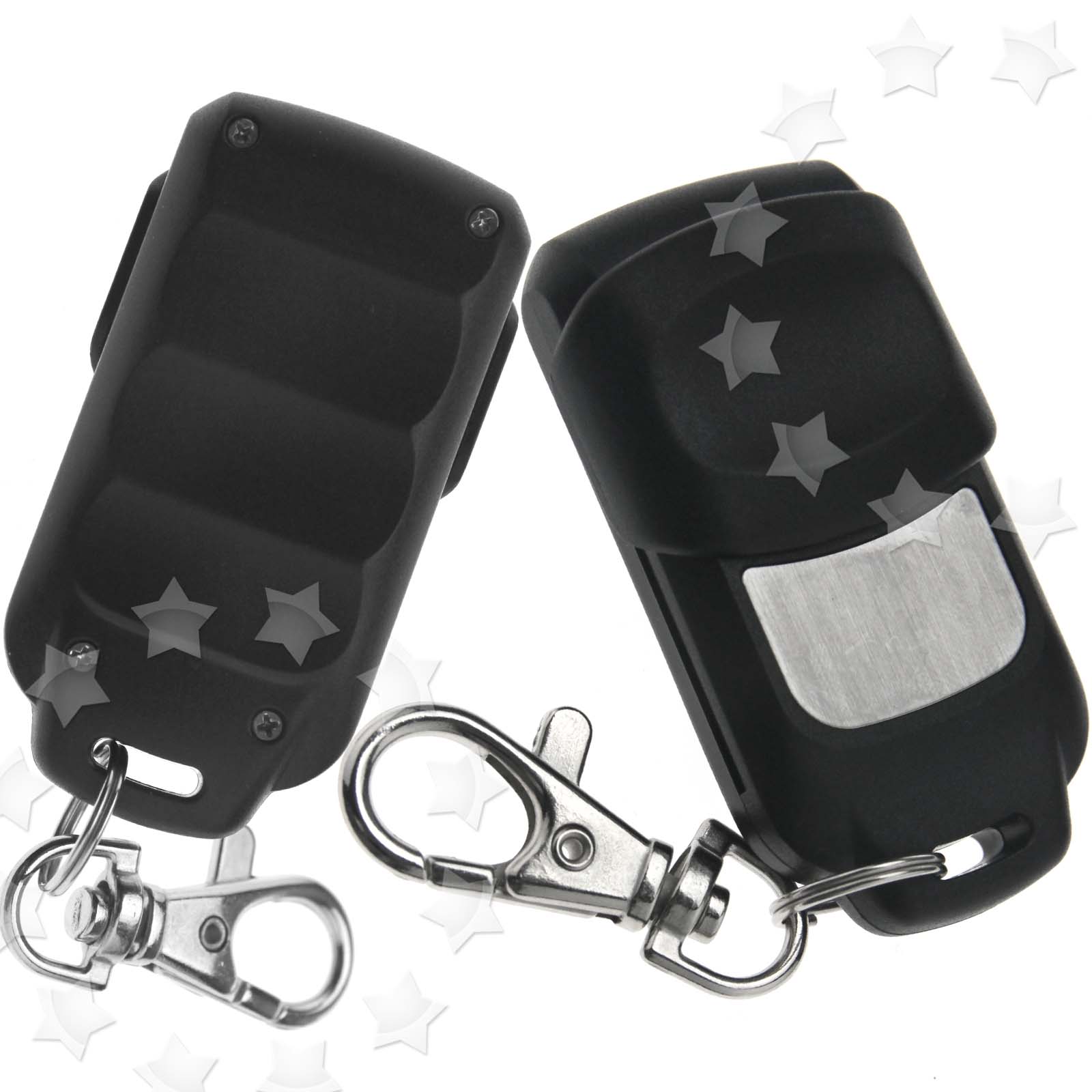 2X REMOTE CONTROL Cloning Electronic Key Fob 433MHz Rolling Code Garage ...