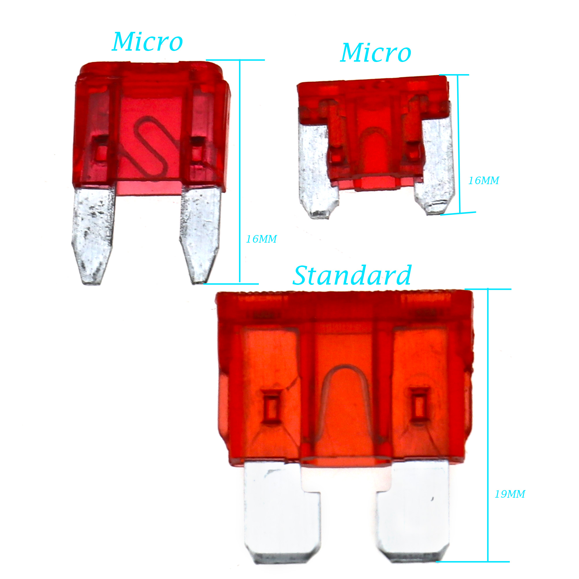 Car Fuse Block Extension Micro 2 Blade ATR Fuse Tap Add-a-Circuit ...