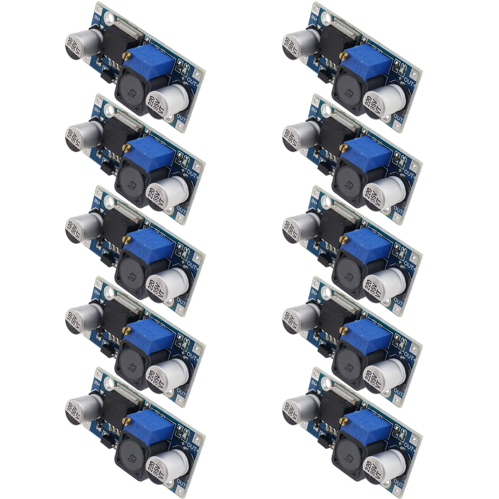 Dc-dc Buck Step Down Converter Module Lm2596 Voltage Regulator Lm2596 ...