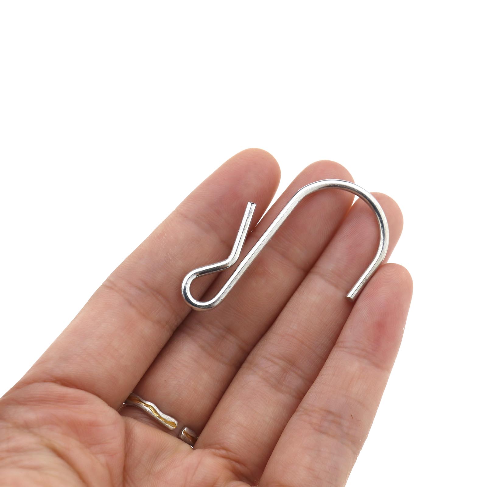 40pcs Hanging S Hook S Shape Hanging Hooks Hangers Clip Type Set With 